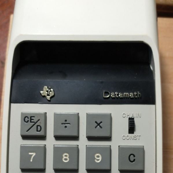 Datamath 2500 version 0 - First Series - vintagecalc
