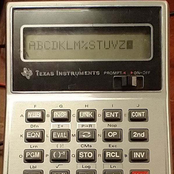 TI-88 - TI-59 Successor, Unreleased Prototype - vintagecalc